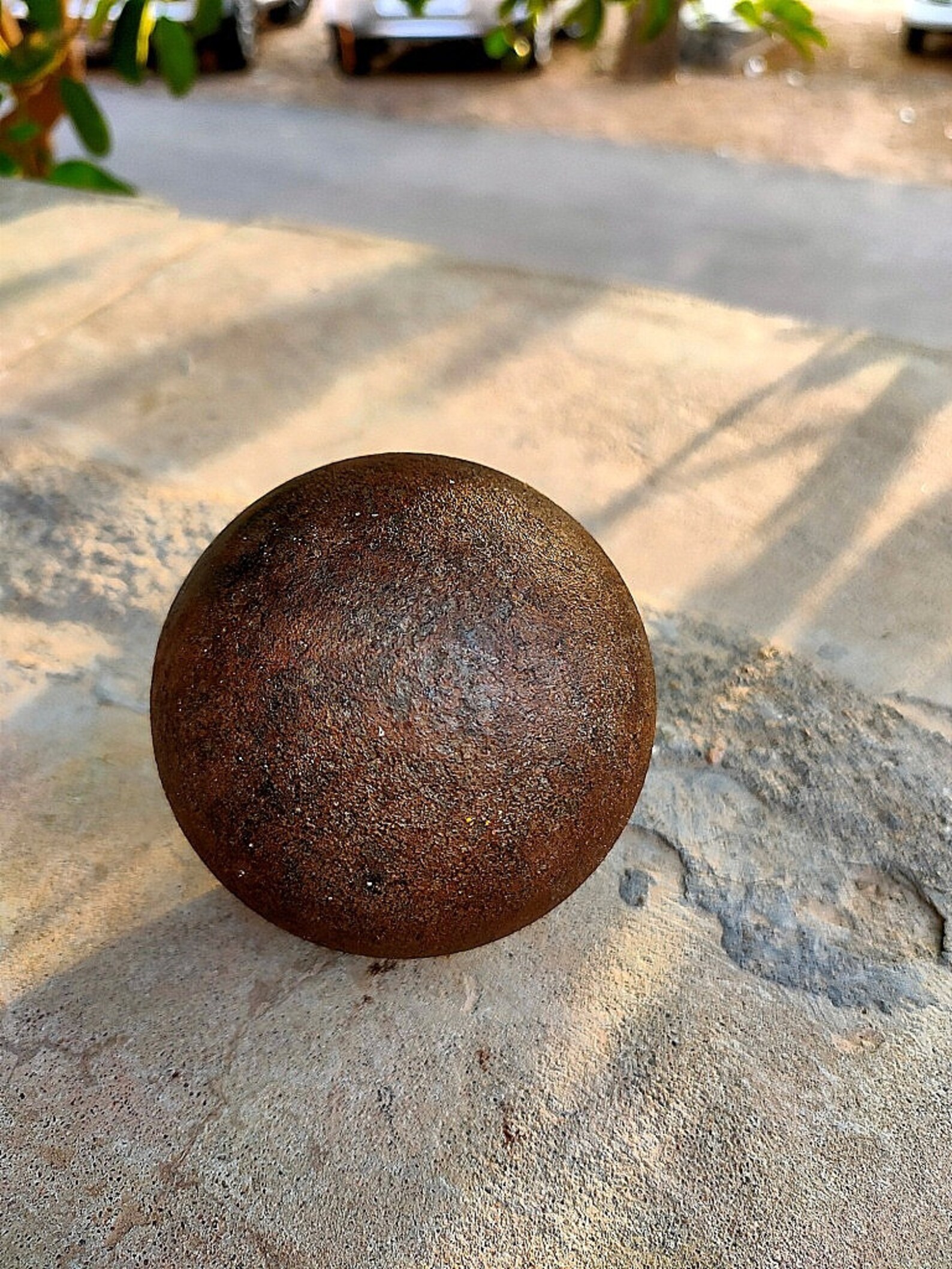 Antique Iron Cannon Ball Old Hand Forged Heavy Cannon Fire Ball ...