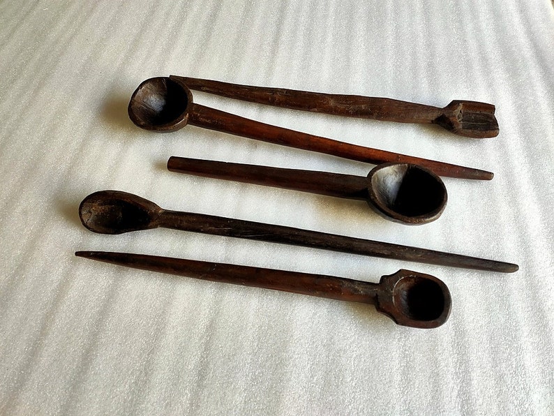 Antique Wooden Spoon Old Hand Carved Holy Spoon Hand Made - Etsy