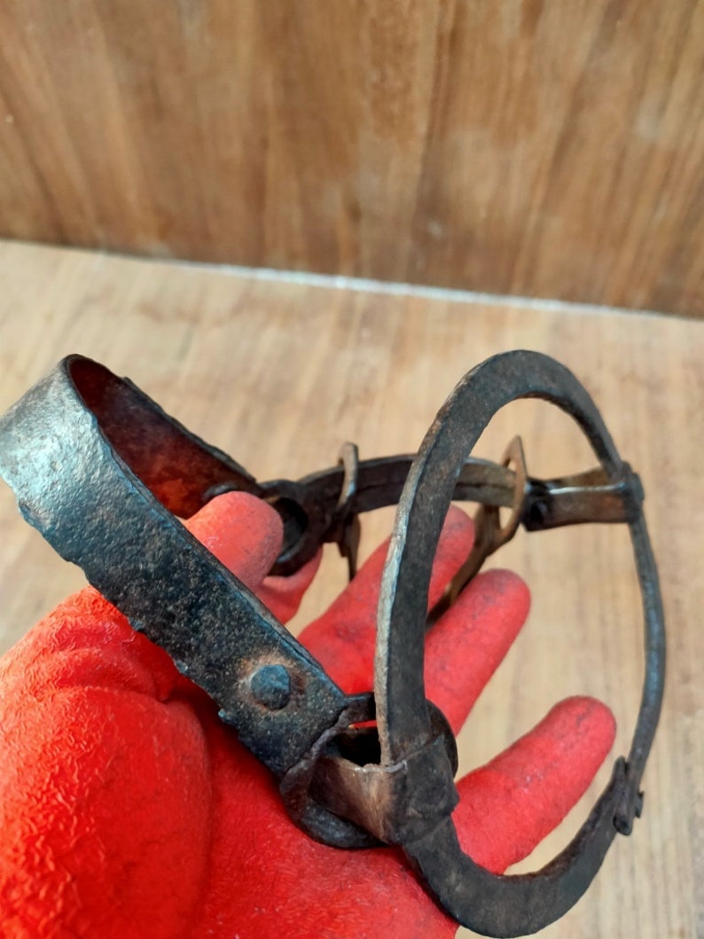 Antique Iron Animal Trap Hand Forged Unique Wild Animal Trap | Etsy