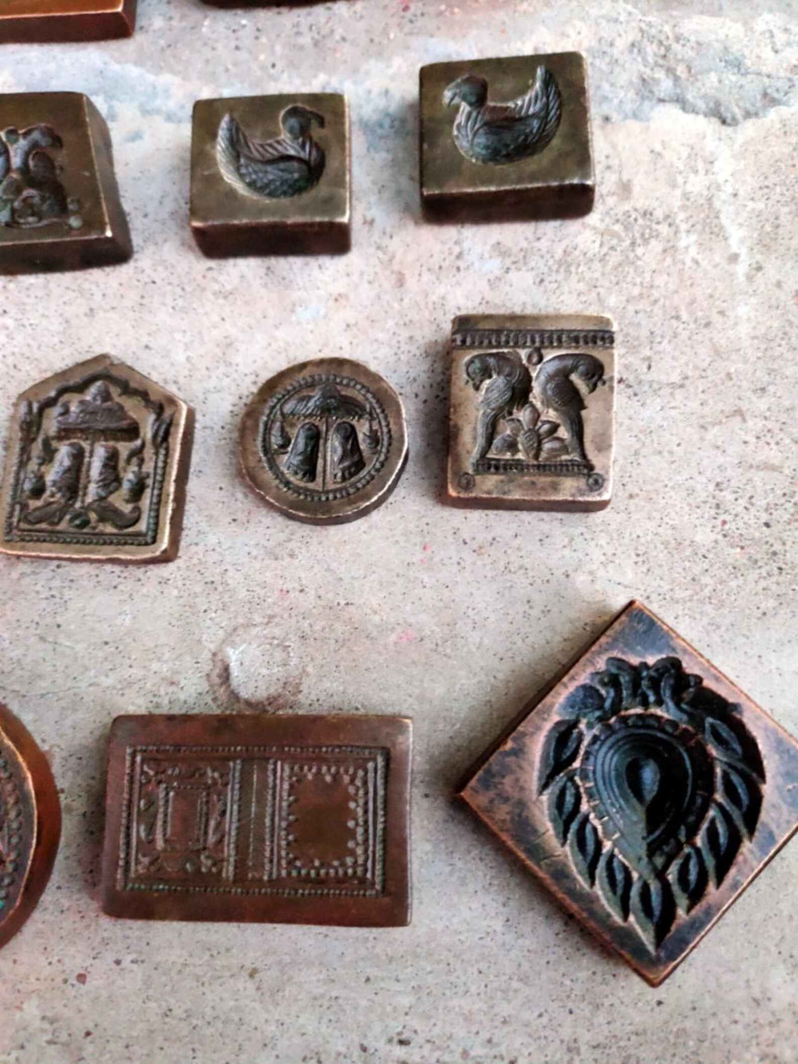 Antique Bronze Mold Hindu God Bronze Mold Hindu Goddess Mold - Etsy