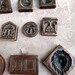 Antique Bronze Mold Hindu God Bronze Mold Hindu Goddess Mold Flower ...