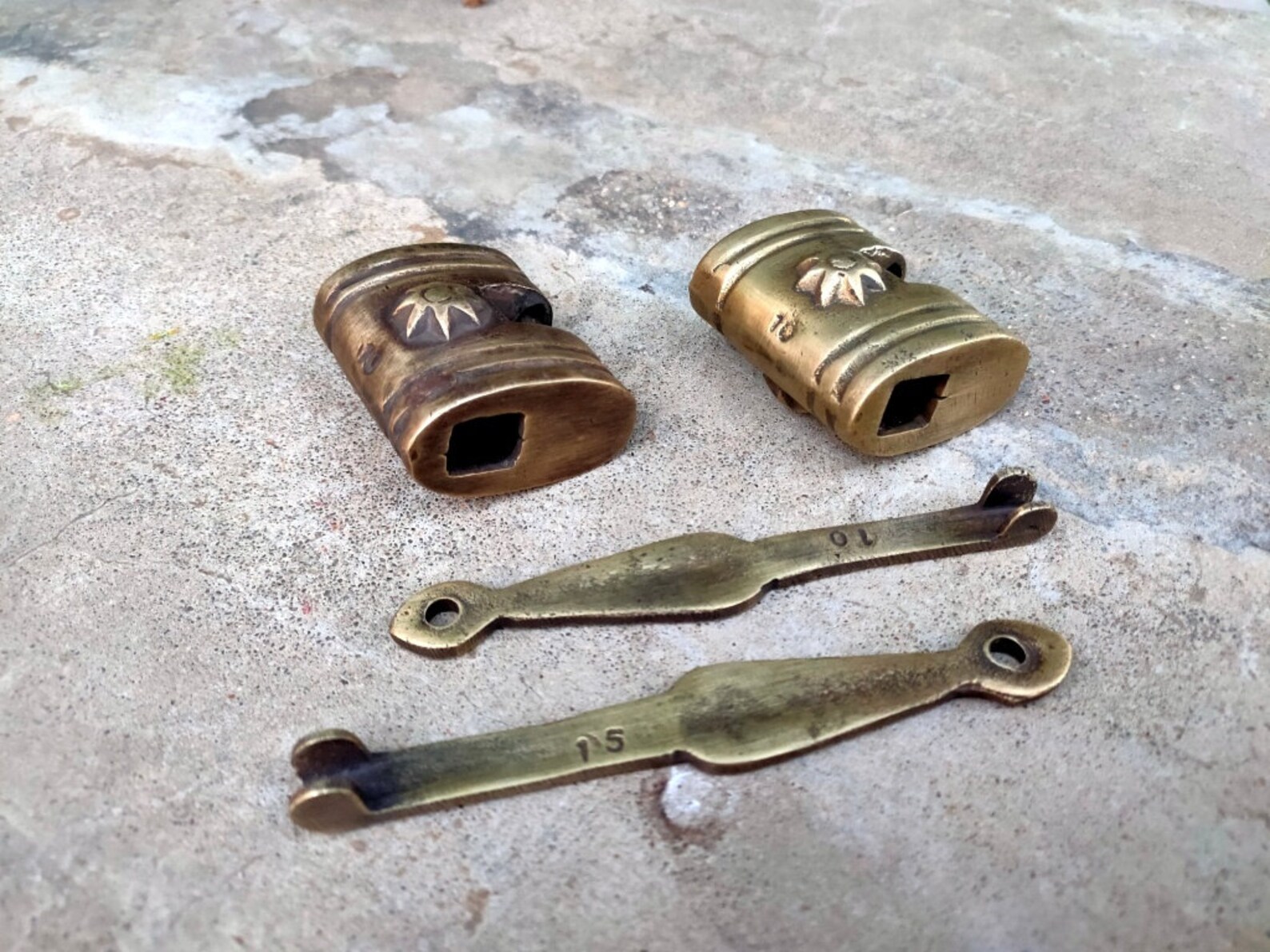 Old Brass Handcrafted Small Padlock /penny Padlocks/ Brass - Etsy