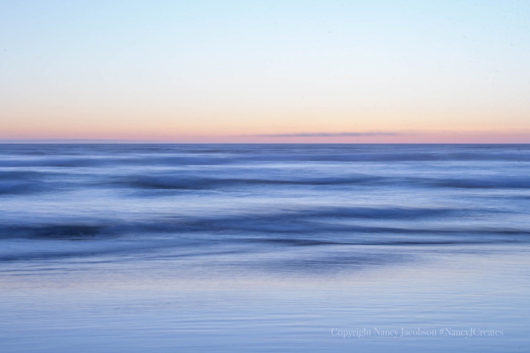 Shades of Blue Ocean Wall Art, Beach Photography, Coastal Decor, Nature ...