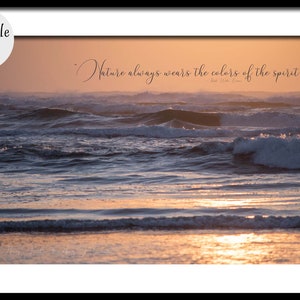 Christian Art Beach Photography Sunset Picture Religious - Etsy