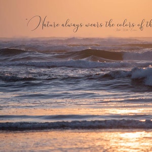 Christian Art Beach Photography Sunset Picture Religious - Etsy