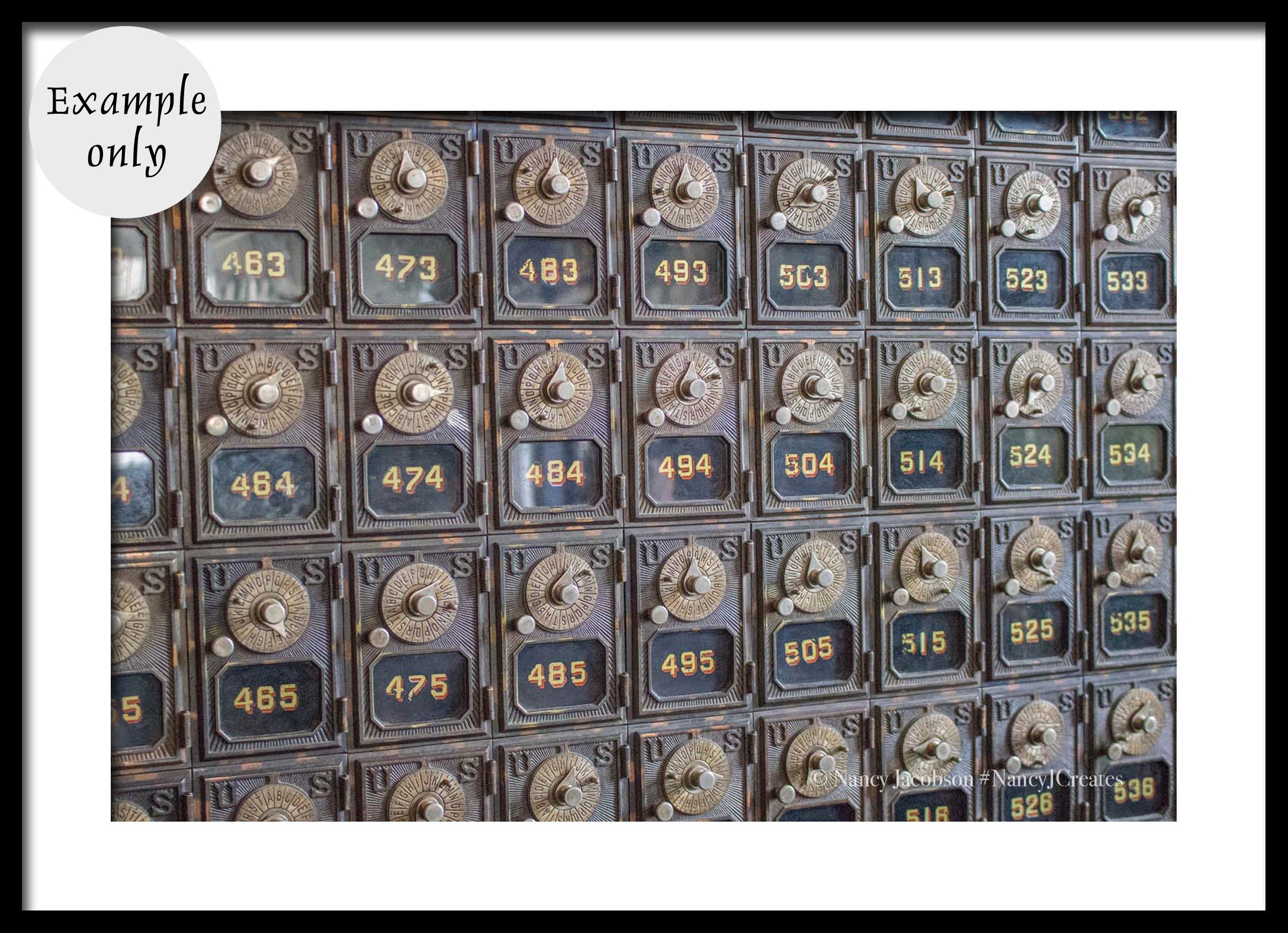 Rustic Wall Art, Antique Mailboxes, Historic Post Office Boxes ...