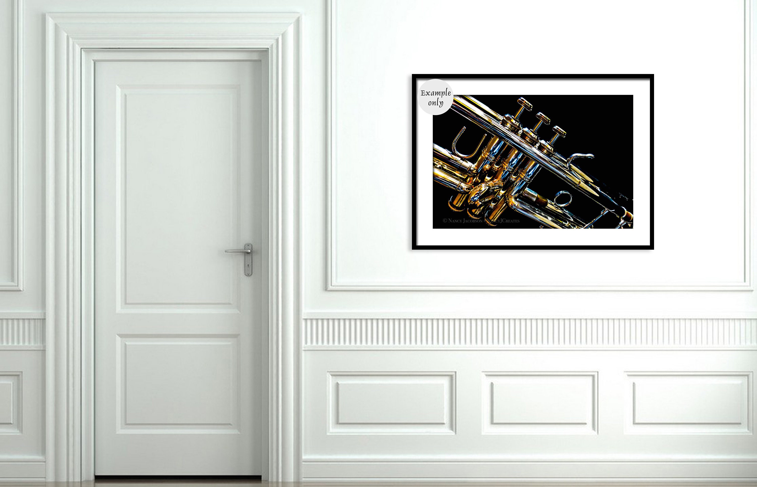 Trumpet Art, Musical Instrument Photography, Trumpeter Gift for ...