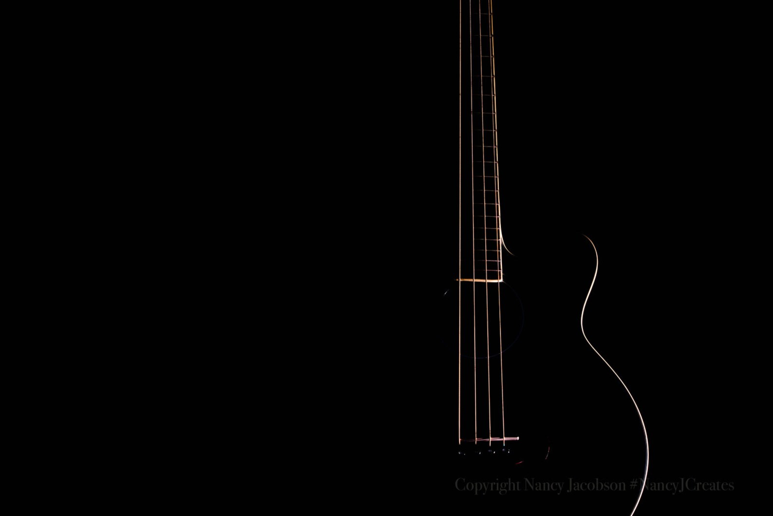 Bass Guitar Art Print Minimalist Musical Instrument - Etsy
