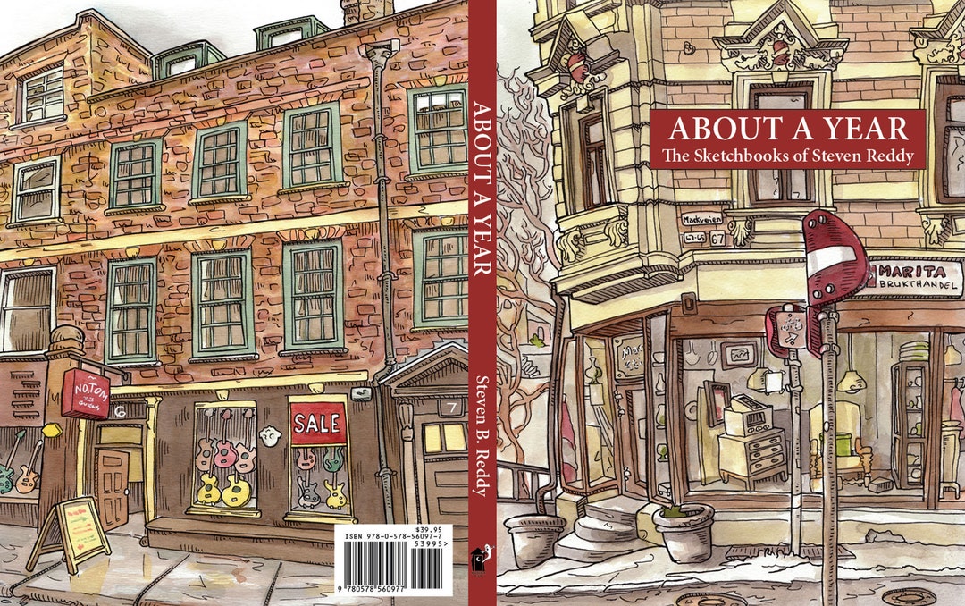 About A Year: the Sketchbooks of Steven B. Reddy - Etsy