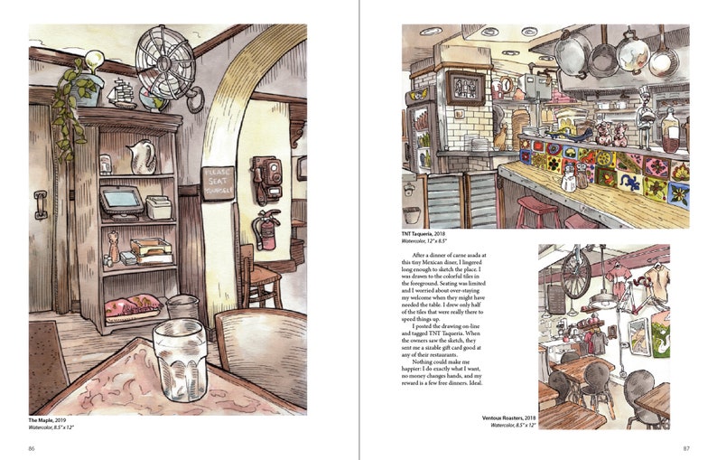 About A Year: the Sketchbooks of Steven B. Reddy - Etsy
