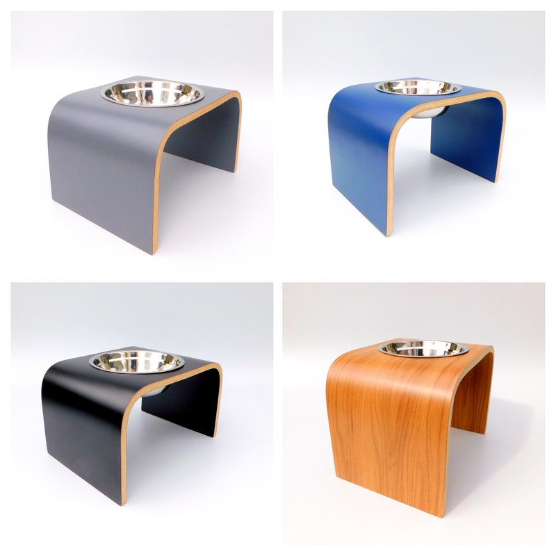Raised Dog Bowl Stand - Etsy UK