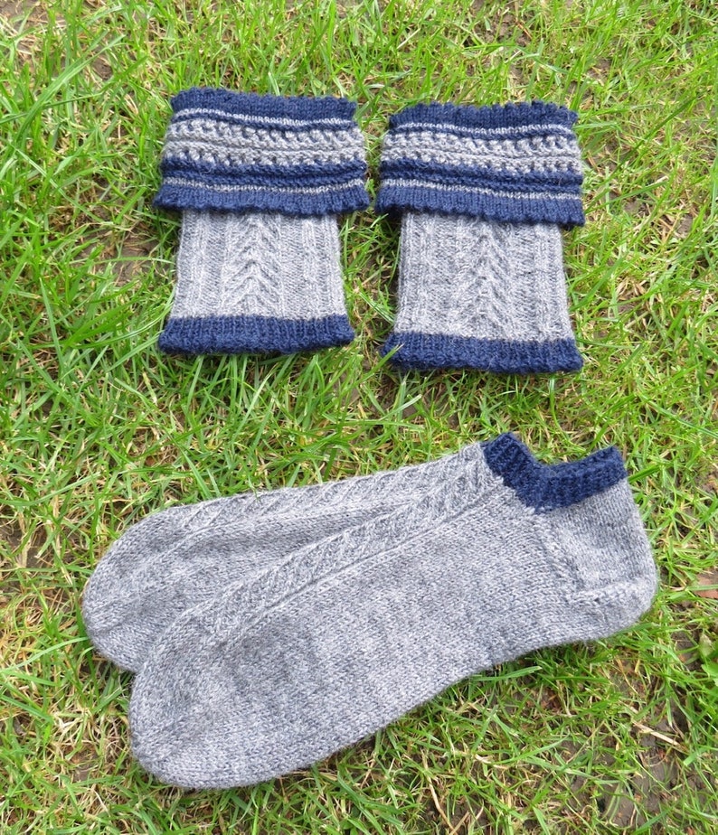 "Loferl" Two Part Lederhosen Socks Men Wear in Bavaria | A German Girl ...