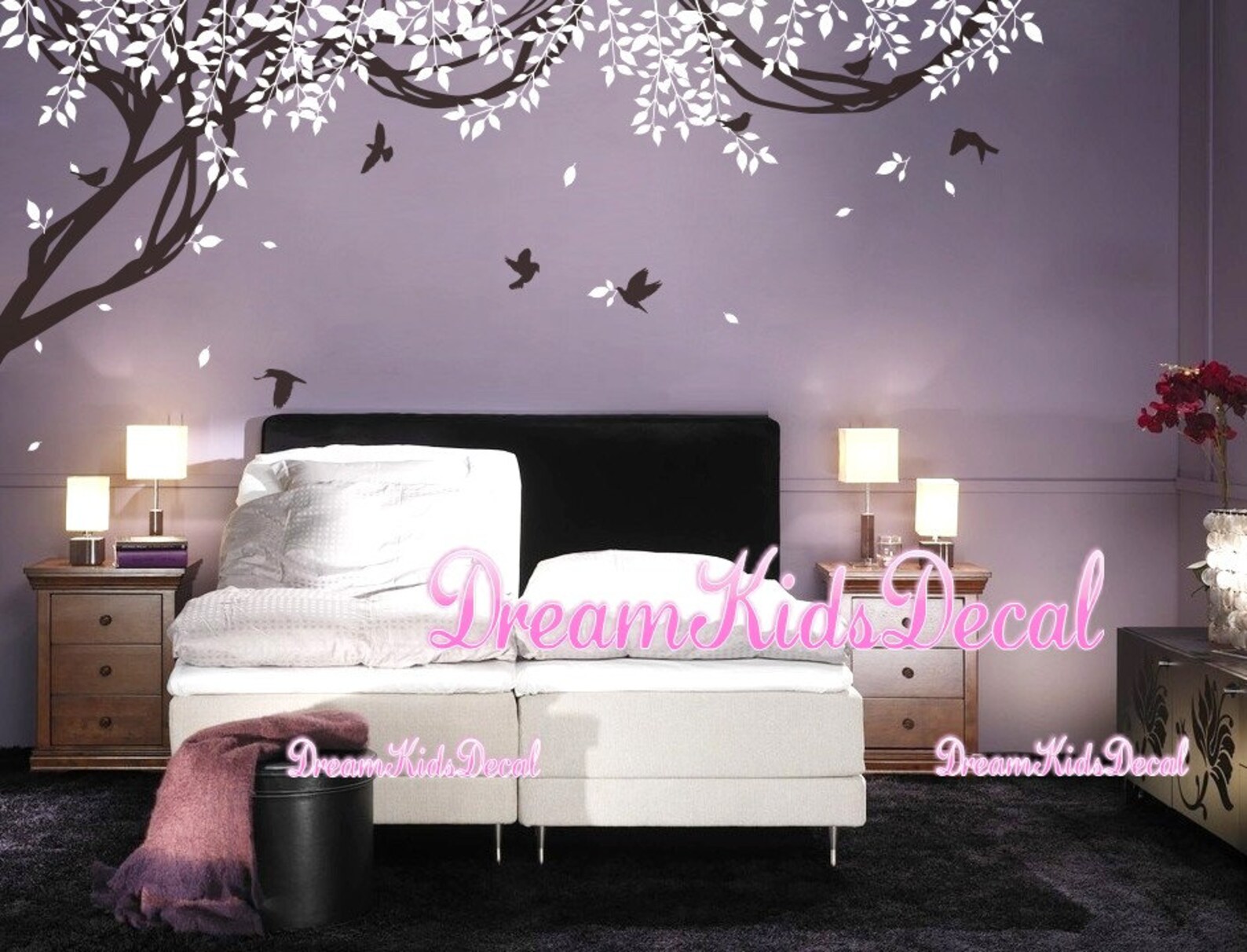 Children Wall Decal Room Vinyl Decal Stickers Nature Trees - Etsy