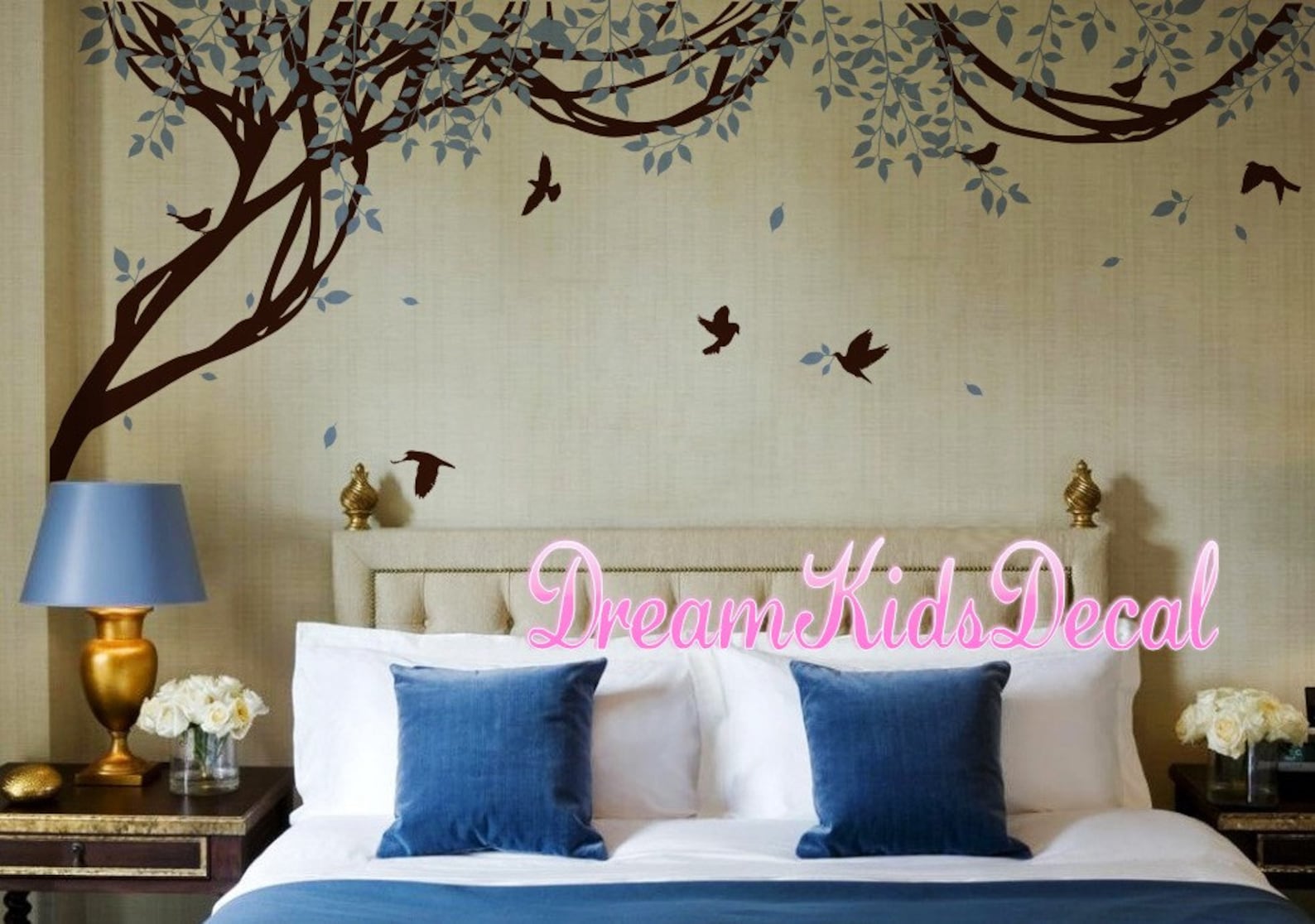 Children Wall Decal Room Vinyl Decal Stickers Nature Trees - Etsy