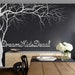 Wall Decal Corner Tree Decal - Etsy