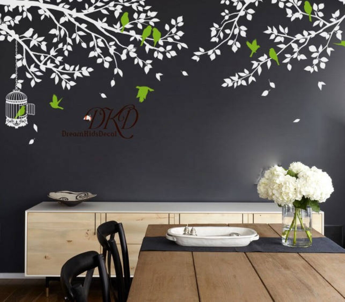Wall Decals Nature Wall Stickers Nursery New Branches With - Etsy