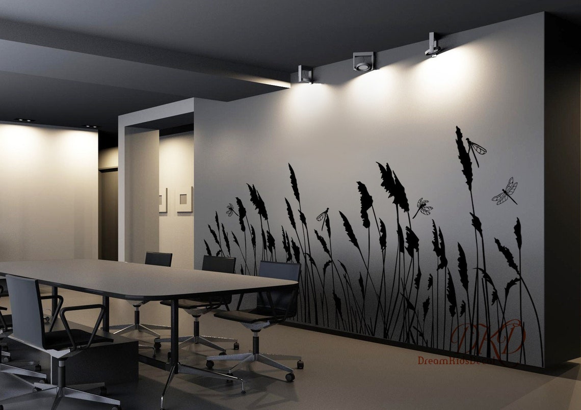 Grass Wall Decor Nursery Wall Decal Grass Wall Decal Border - Etsy