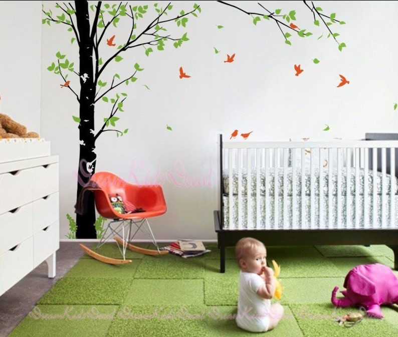 Wall Decal Tree Wall Decal living Room Wall Decals-tree - Etsy