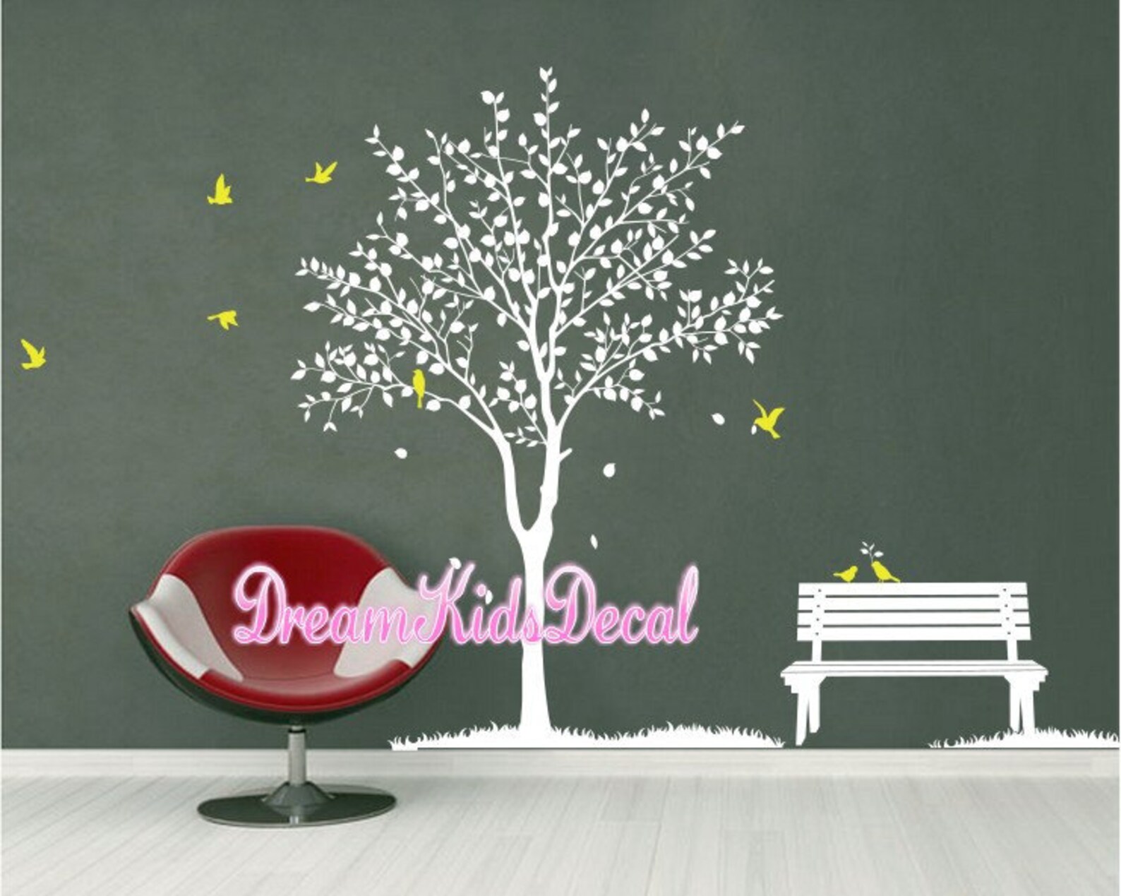 Tree Wall Decal Nursery Wall Decals Tree Decal Wall - Etsy