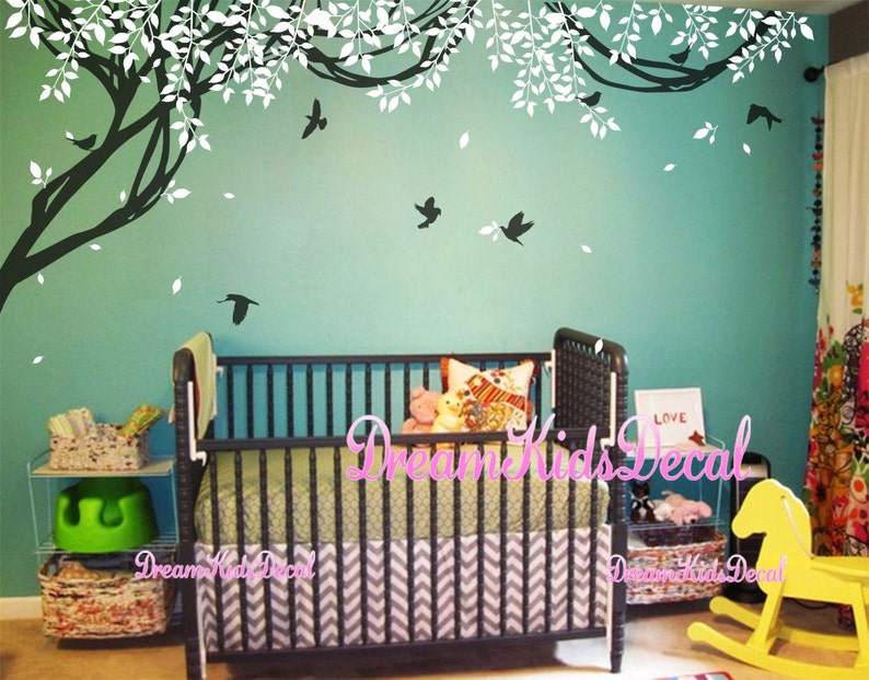 Children Wall Decal Room Vinyl Decal Stickers Nature Trees - Etsy