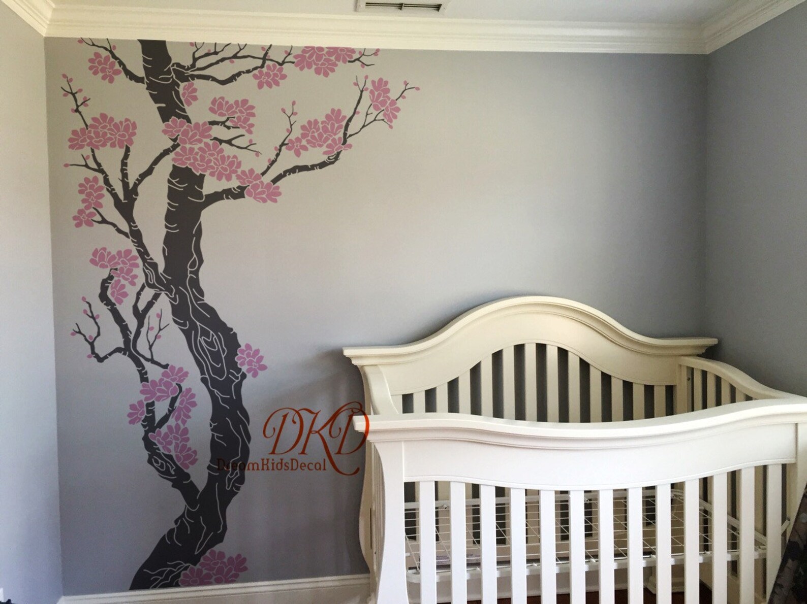 Plum Blossom Tree Wall Decal Large Wall Murals Corner Cherry | Etsy