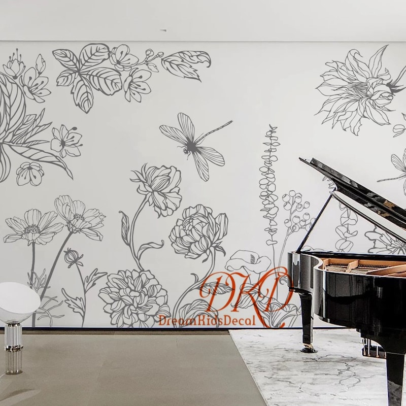 White Wall Decal - Etsy