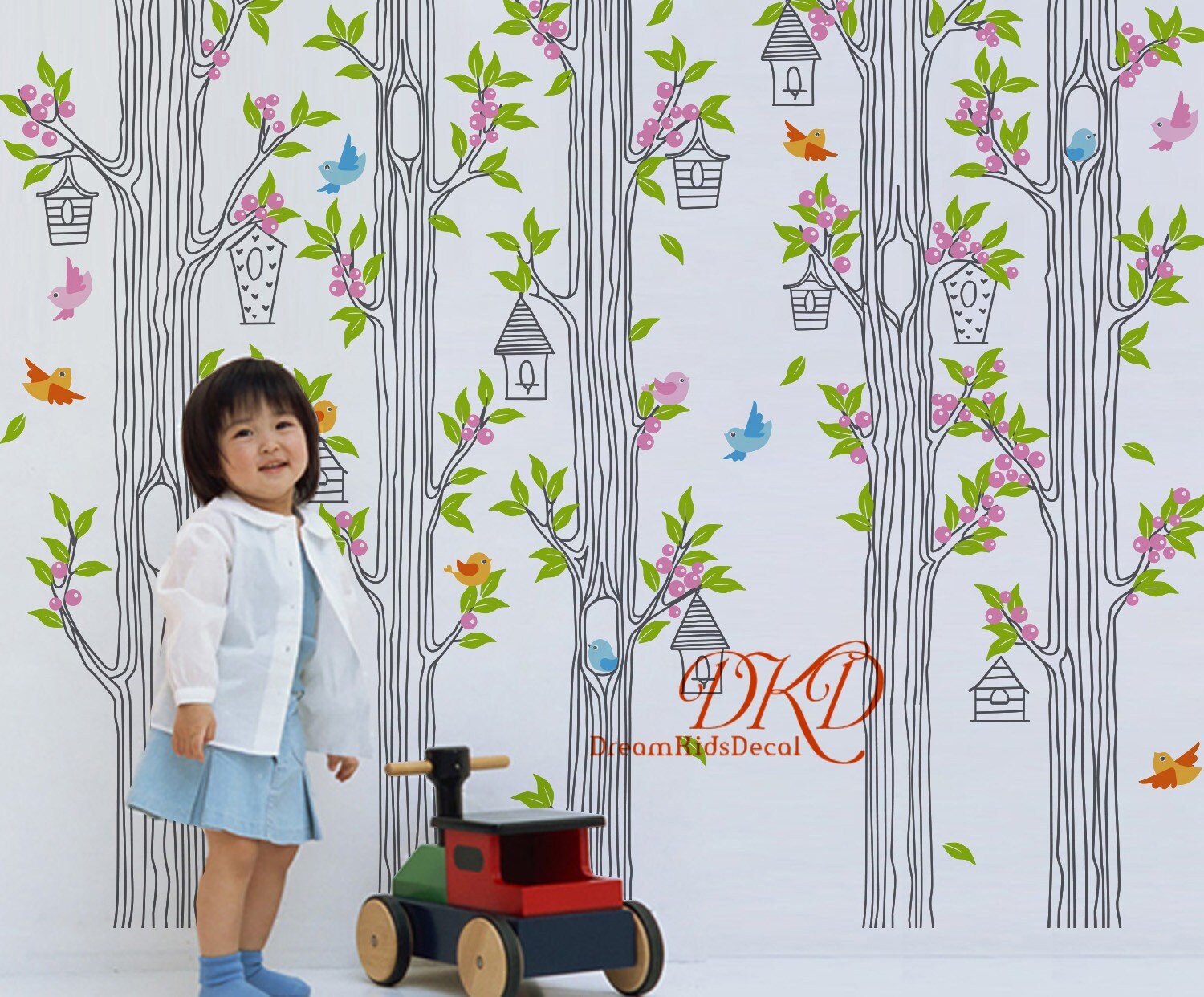 Tree Wall Decal Wall Sticker for Children's Rooms Home - Etsy