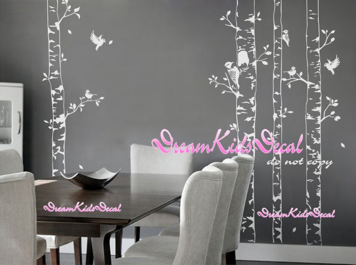Tree Vinyl Wall Decals Nursery Wall Decals Children Wall - Etsy