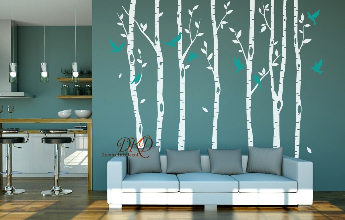 Nursery Wall Decals Nature Wall Decals Vinyl Wall Decal | Etsy