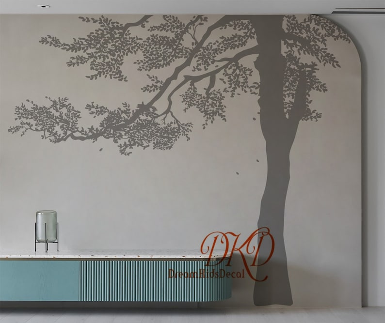 Nursery Wall Decal Tree Wall Decal Giant Tree for Living - Etsy