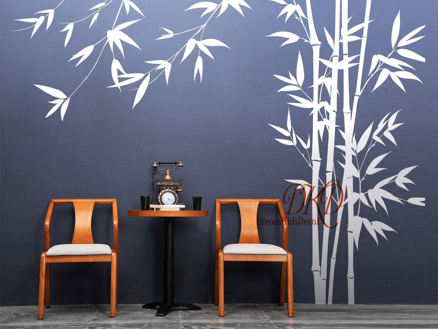 Bamboo Wall Decal Home Decor Mural-asian Bamboo Decals | Etsy