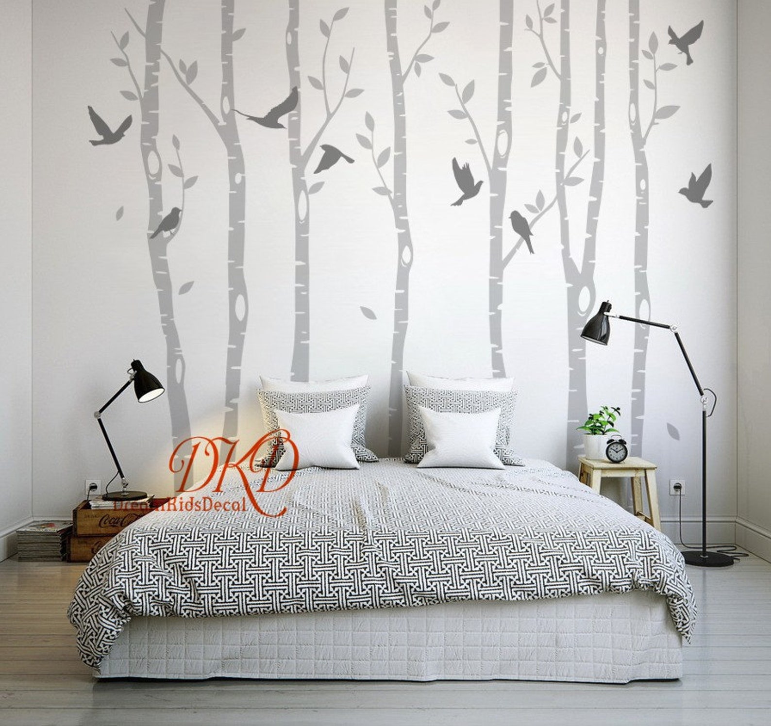 Nursery Wall Decals Nature Wall Decals Vinyl Wall Decal Etsy