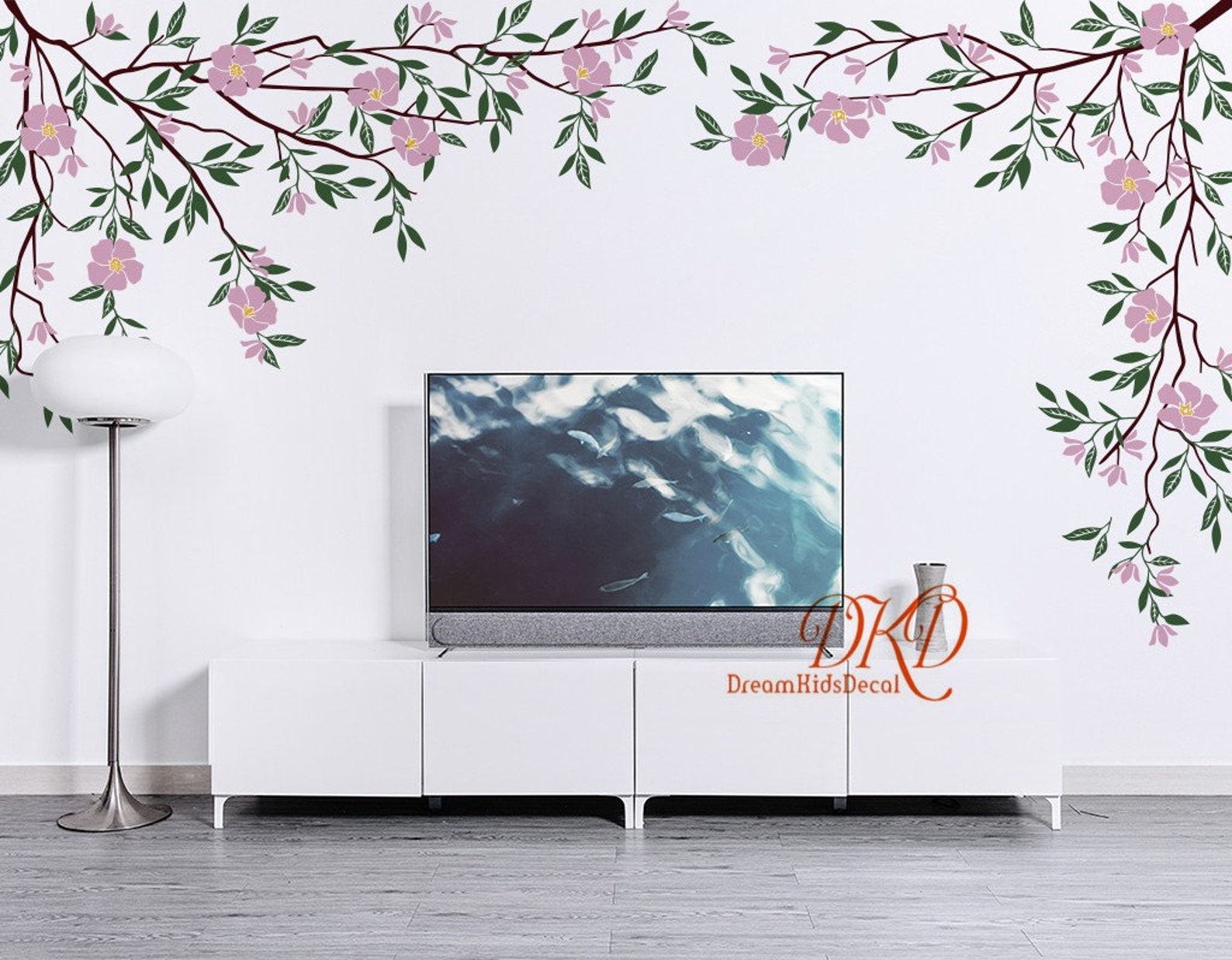 Tree Branch Decal Wall Art Tree Wall Decal Lemon Tree for My | Etsy