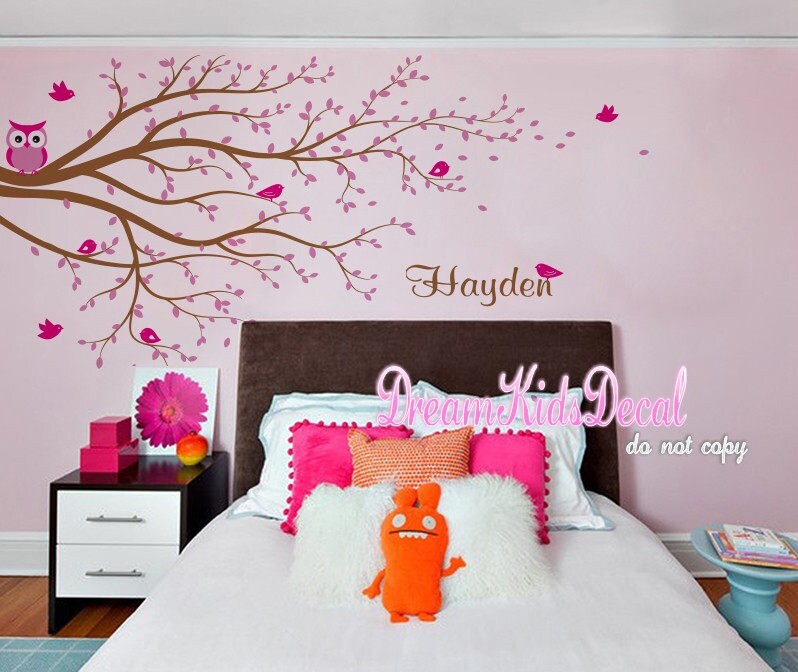 Tree Wall Decal Baby Nursery Wall Decals Children Wall Decals | Etsy