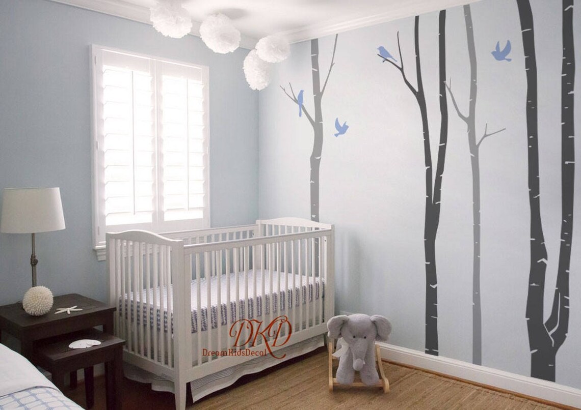 Ceiling High Wall Decals for Sofa Tree Wall Decal Wall Sticker | Etsy