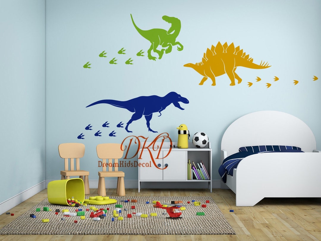 Dinosaur Wall Decal Dino Collection for Baby Boy Girl - Etsy