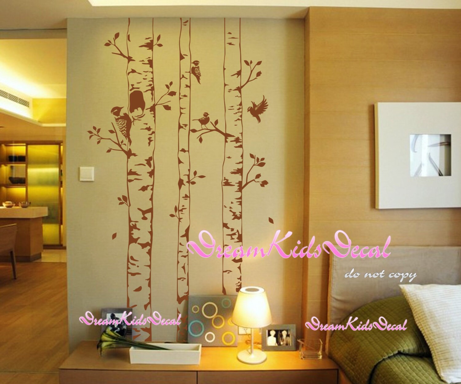 Tree Vinyl Wall Decals Nursery Wall Decals Children Wall | Etsy