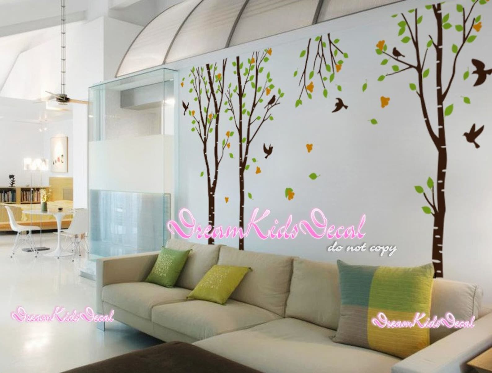 Wall Decals, Nature Wall Decals, Vinyl Wall Decal, Nature Wall Decal ...