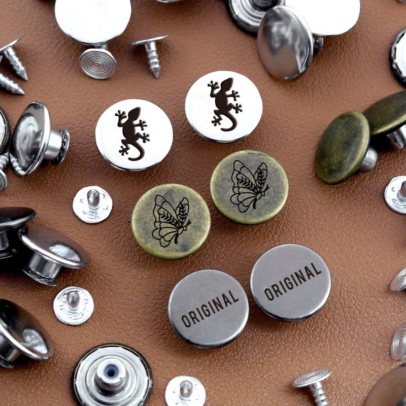 Gold Button for Jeans - Etsy