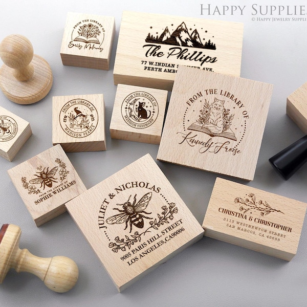 Small Custom Stamp - Etsy