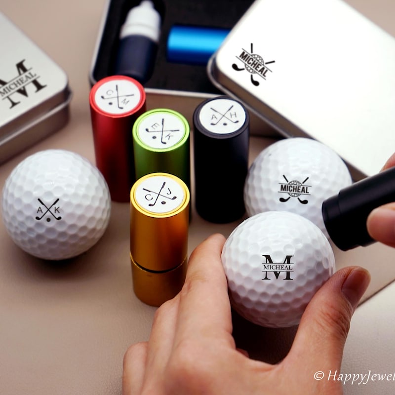 Personalized Golf Ball Stamp - Etsy