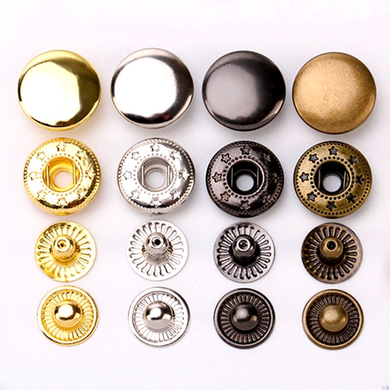 Snap Fasteners for Leather - Etsy