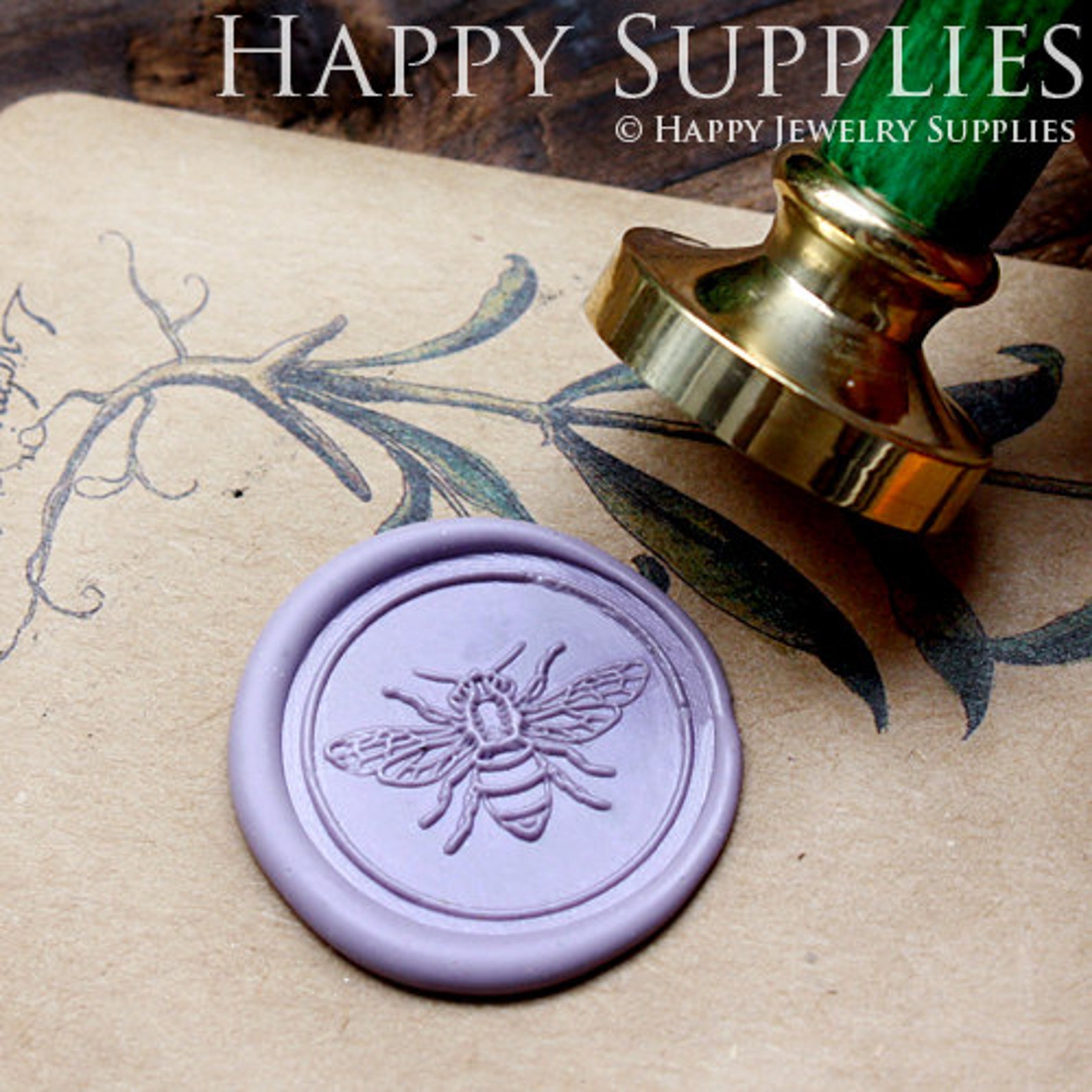 Wax Seal Stamp 1pcs Bee Metal Stamp / Wedding Wax Seal Stamp | Etsy