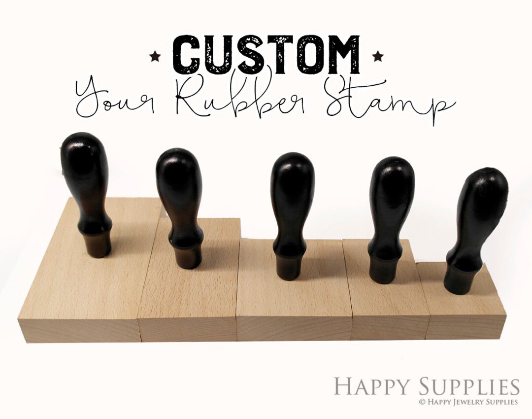 Custom Rubber Stamps, Custom Business Logo Stamp, Custom Return Address ...