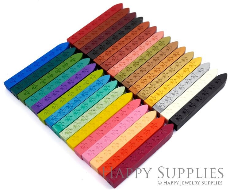 Sealing Wax Sticks for Wax Seal Stamp SW-C 30 Color for | Etsy