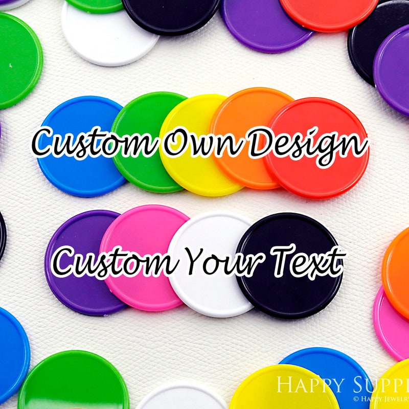 Plastic Colored Coins - Etsy