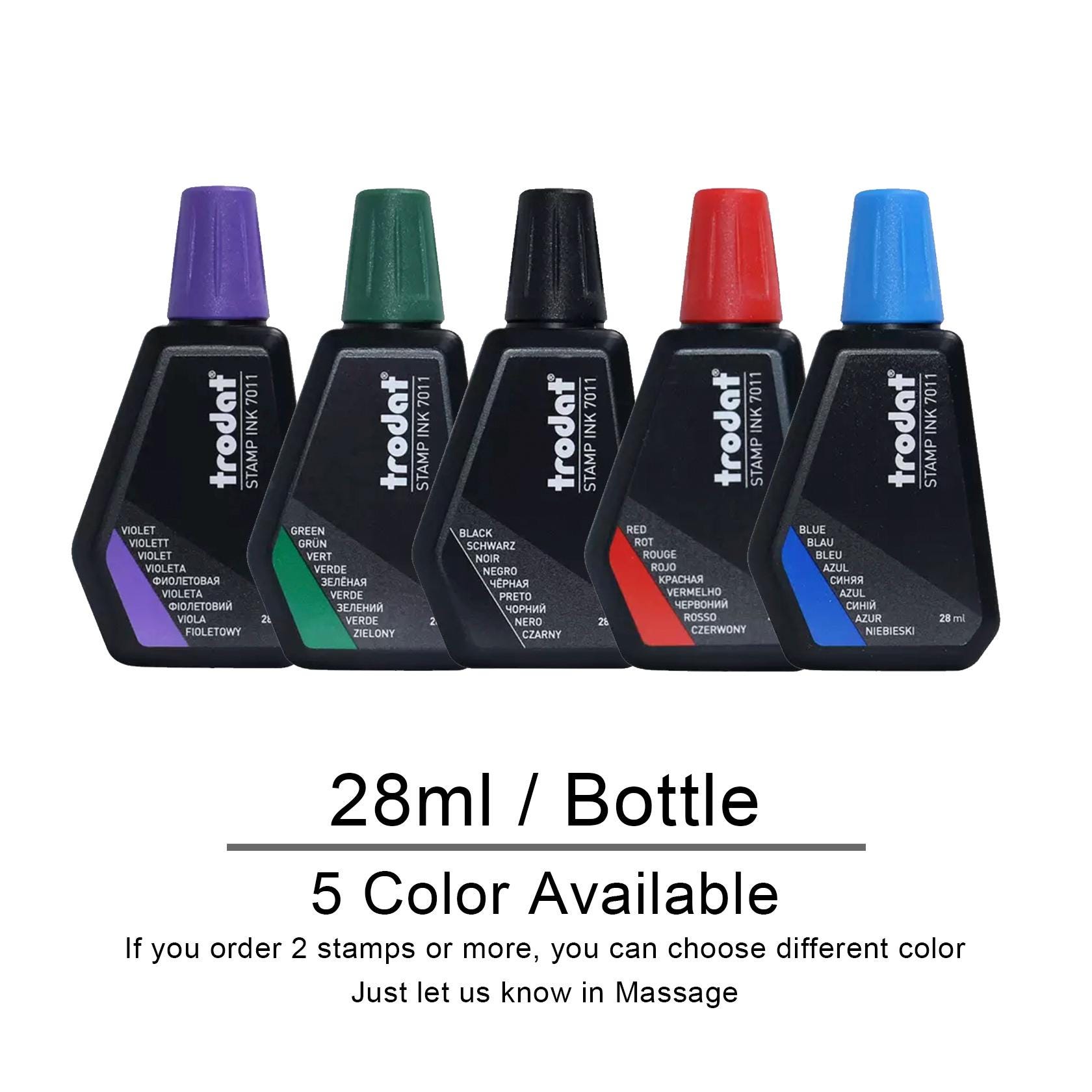 Custom Logo Stamp, Self Inking Stamp, Company Logo Stamp, Design Stamp ...