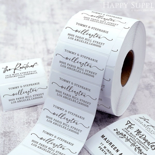 Personalized Address Labels - Etsy UK