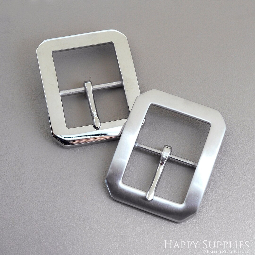 40mm Heavy Duty Stainless Steel Leather Belt Buckle DIY, Stainless ...
