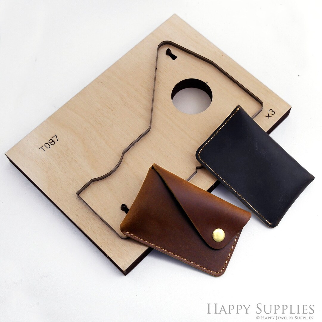 Card Bag Leather Punch Die Set, DIY Coin Bag Leather Cutting Die Cut ...